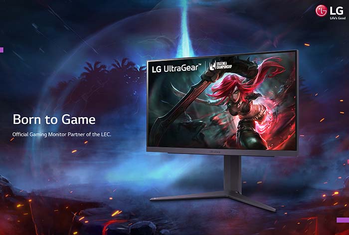 El nuevo monitor gaming de LG es nombrado pantalla oficial de lec 2023 ...