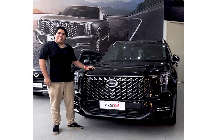 El GS8 de GAC Motor fue el modelo escogido por el primer comprador ...