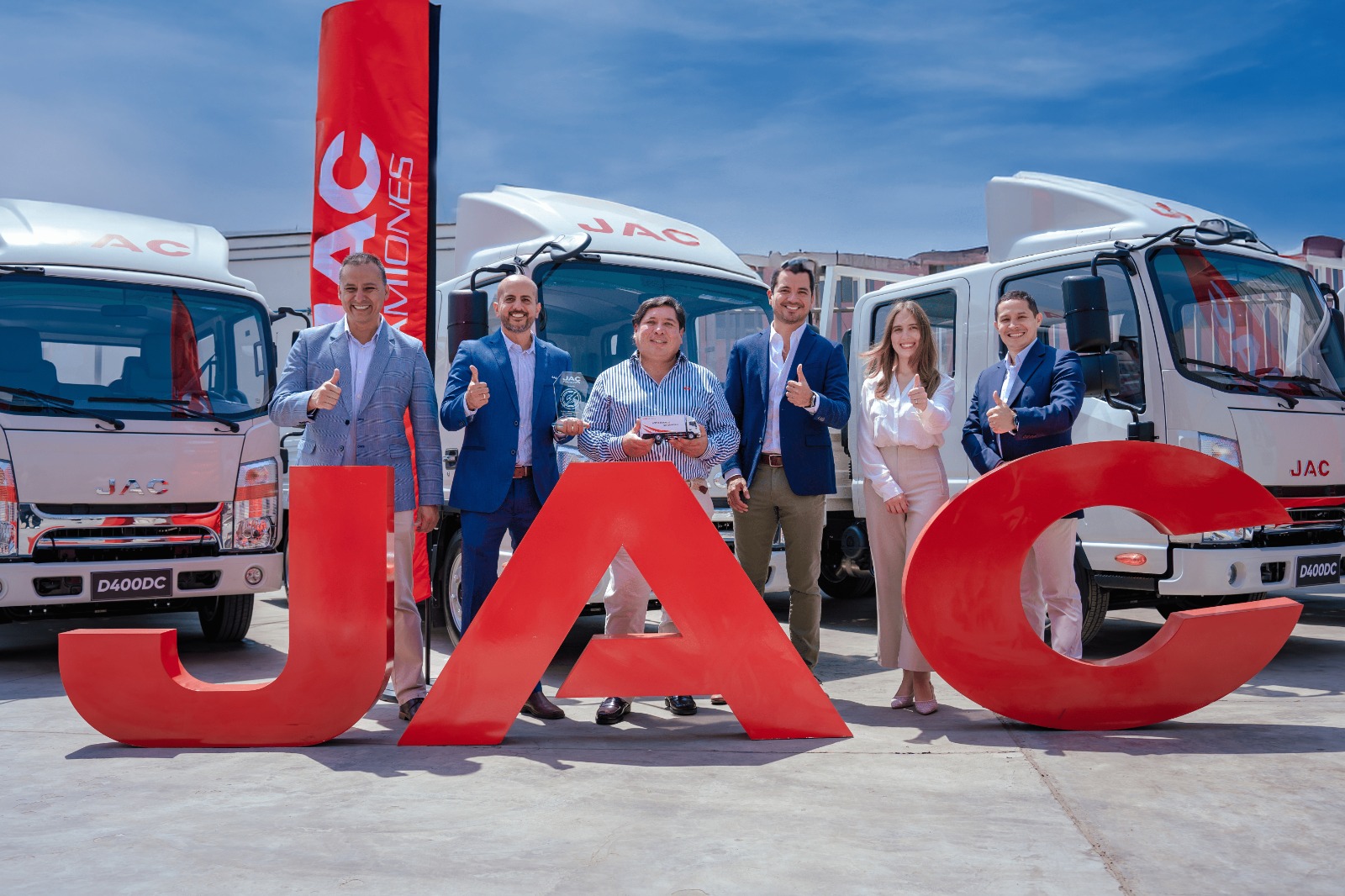 JAC Camiones entregó importante flota de camiones ligeros a empresa de ...